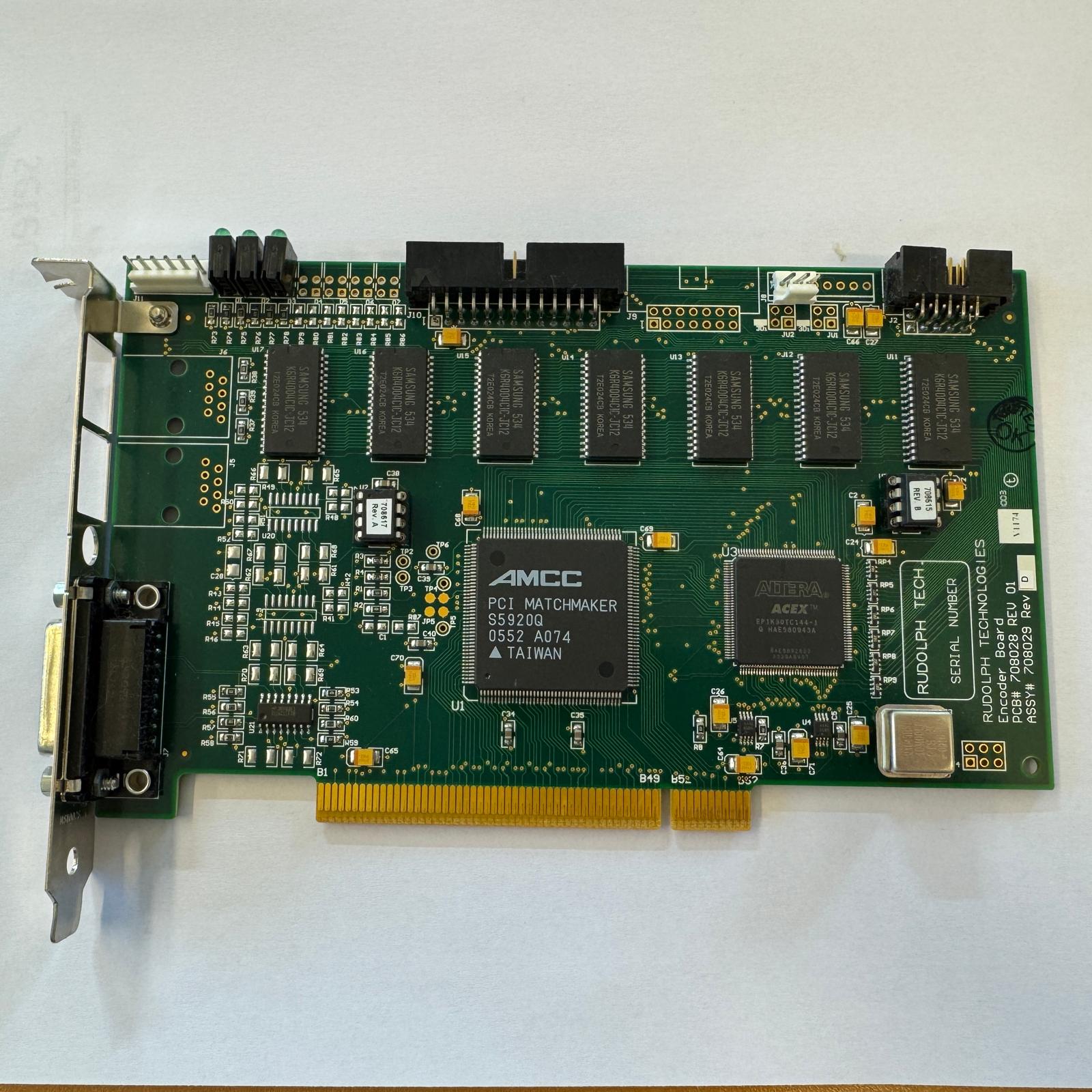 Rudolph Technologies Encoder Board 708028 - Seteco